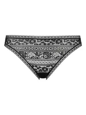 ERES Certitude Lace-trimmed Briefs - Black