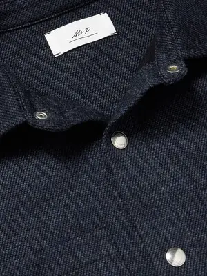 Mr P. Twill Overshirt - Blue