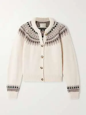 Doo.Ri Clarke Fair Isle Wool-blend Cardigan