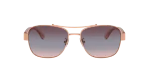 COACH Pilot Sunglasses - Shiny Rose Gold