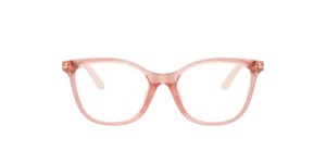 Emporio Armani Ek3011u Eyeglasses Butterfly - Shiny Transparent Pink