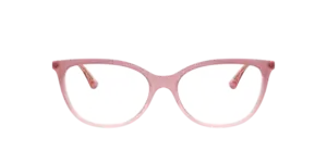 VOGUE Oval Eyeglasses - Gradient Pink,transparent Pink