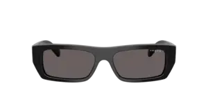 VOGUE Rectangle Frame Sunglasses - Black