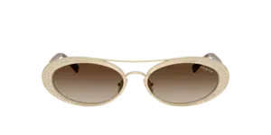 VOGUE Eyewear Vo4348sb Oval Sunglasses - Pale Gold