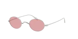Oliver Spencer Calidor Round Frame Glasses - Silver