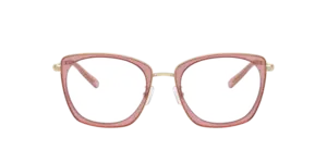 Tory Burch Irregular Optical Glasses - Light Pink