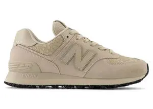 NEW BALANCE 574 Croc - White/bone