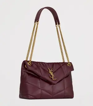 Saint Laurent Small Puffer Shoulder Bag - Red