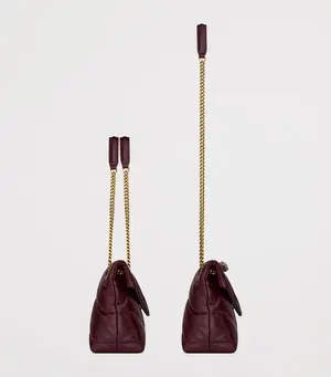 Saint Laurent Small Puffer Shoulder Bag - Red