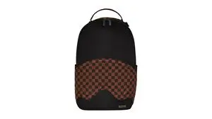 SPRAYGROUND Maison Check Backpack - Black/brown