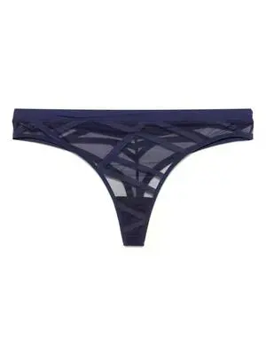 Marlies Dekkers The Illusionist Thong - Blue