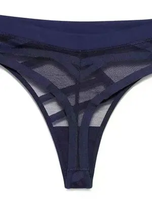 Marlies Dekkers The Illusionist Thong - Blue