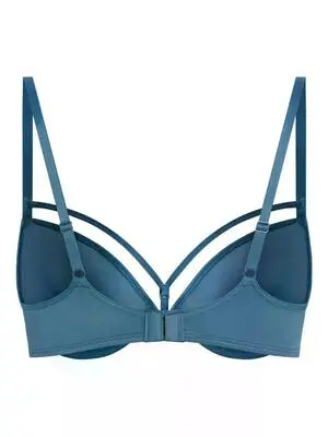 Marlies Dekkers Padded Push-up Lace Bra - Blue