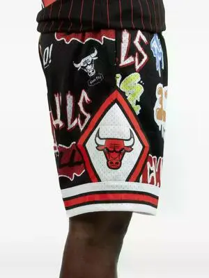 Mitchell & Ness Nba Chicago Bulls 1997 Swingman Shorts - Black