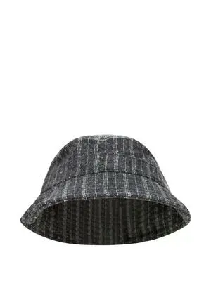 Aimé Leon Dore Striped Heritage Bucket Hat - Grey