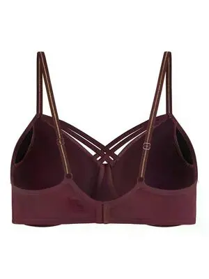 Marlies Dekkers Dame De Paris Padded Criss-cross Bra - Red