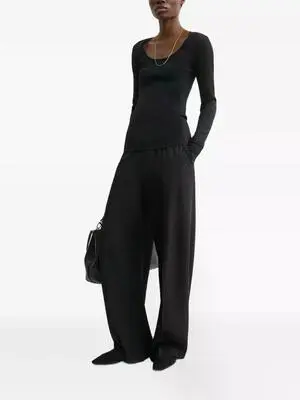 TOTEME Knitted Top - Black