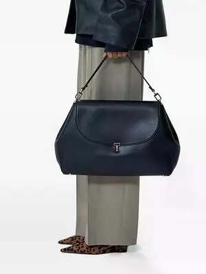 TOTEME T-lock Leather Satchel