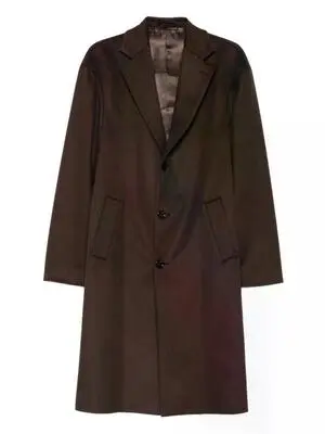 LARDINI Notched-lapel Coat
