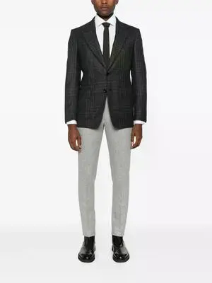 Tagliatore Mélange-effect Tailored Trousers