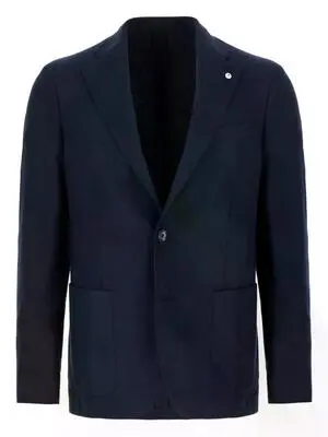 L.B.M. 1911 Button Blazer - Blue