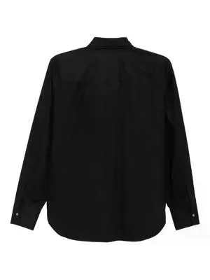 Karl Lagerfeld Bow Poplin Shirt - Black