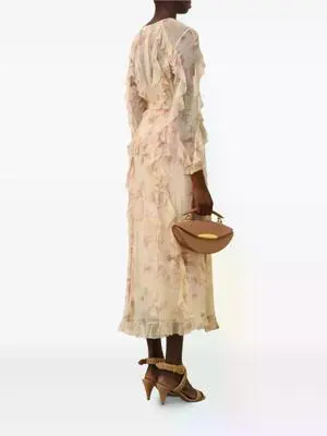Zimmermann Hypnotic Frill Ruffled Maxi Dress