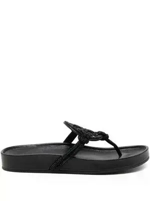 Tory Burch Embellished Thong Sandals