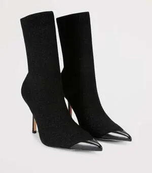 Kurt Geiger Regent Sock Heeled Boots