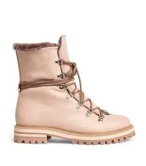 Eleventy Leather Lace-up Boots