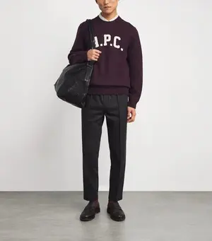 A.p.c. Wool Jay Logo Sweater