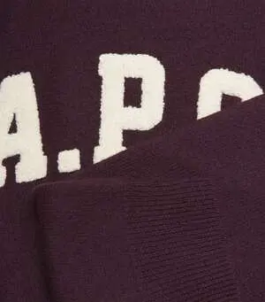 A.p.c. Wool Jay Logo Sweater