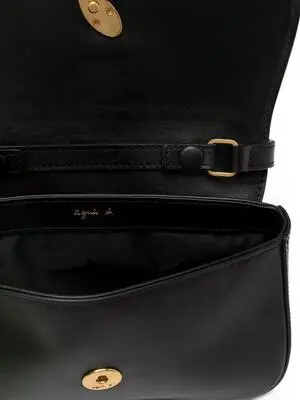 AGNÈS B. Logo-plaque Crossbody Bag