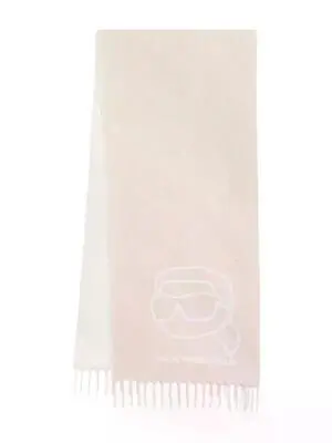 Karl Lagerfeld Ikon Scarf - Neutrals