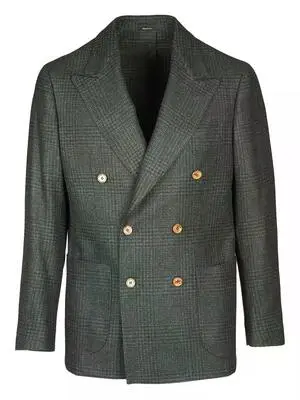 SARTORIO NAPOLI Double-breasted Check Blazer