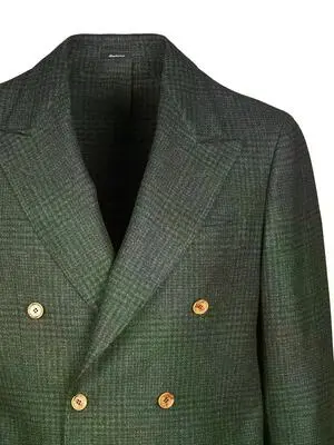 SARTORIO NAPOLI Double-breasted Check Blazer