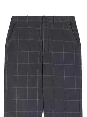 Comme Des Garçons Checked Trousers