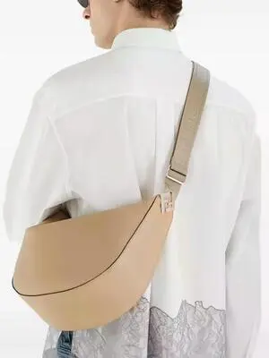 Fendi Crescent-shaped Messenger Bag - Neutrals