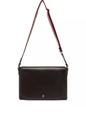 Bally Ray Leather Shoulder Bag - Brown
