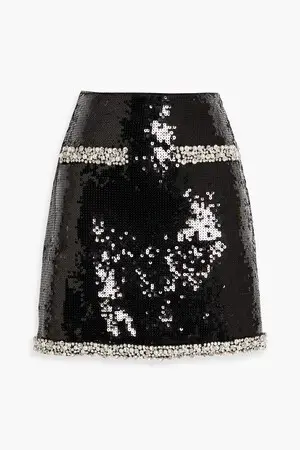 Veronica Beard Perry Sequined Mini Skirt