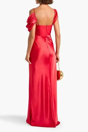 Rachel Gilbert Sawyer Draped Gown