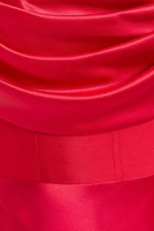 Rachel Gilbert Sawyer Draped Gown