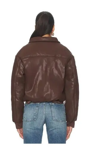 SNDYS. Thorne Bomber Jacket - Chocolate