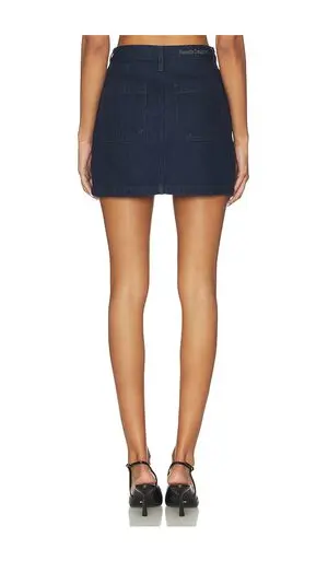 FAVORITE DAUGHTER Mimi Mini Skirt In Denim