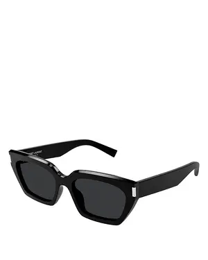 Saint Laurent Cat Eye Sunglasses, 55mm - Black