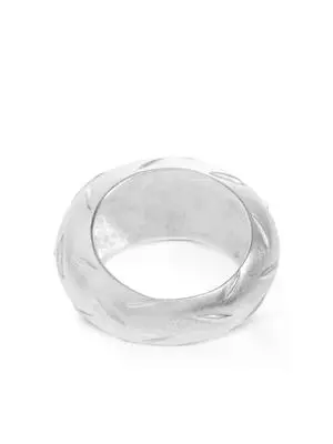 MISBHV Engraved Domed Ring