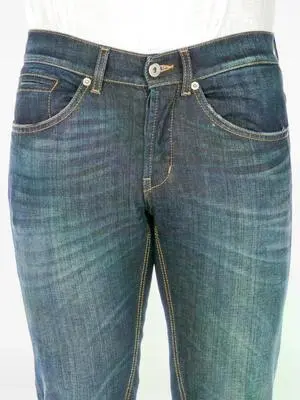 DONDUP Topstitching Jeans - Blue