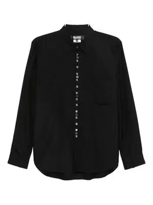 BLACK COMME DES GARÇONS Studded Button-up Shirt