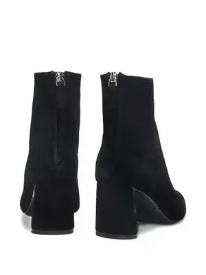 BOSS Pointed Block-heel Boots
