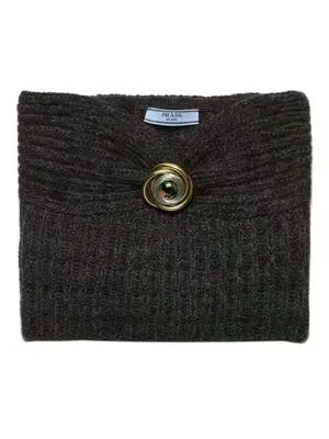 Prada Ribbed Bandeau Top